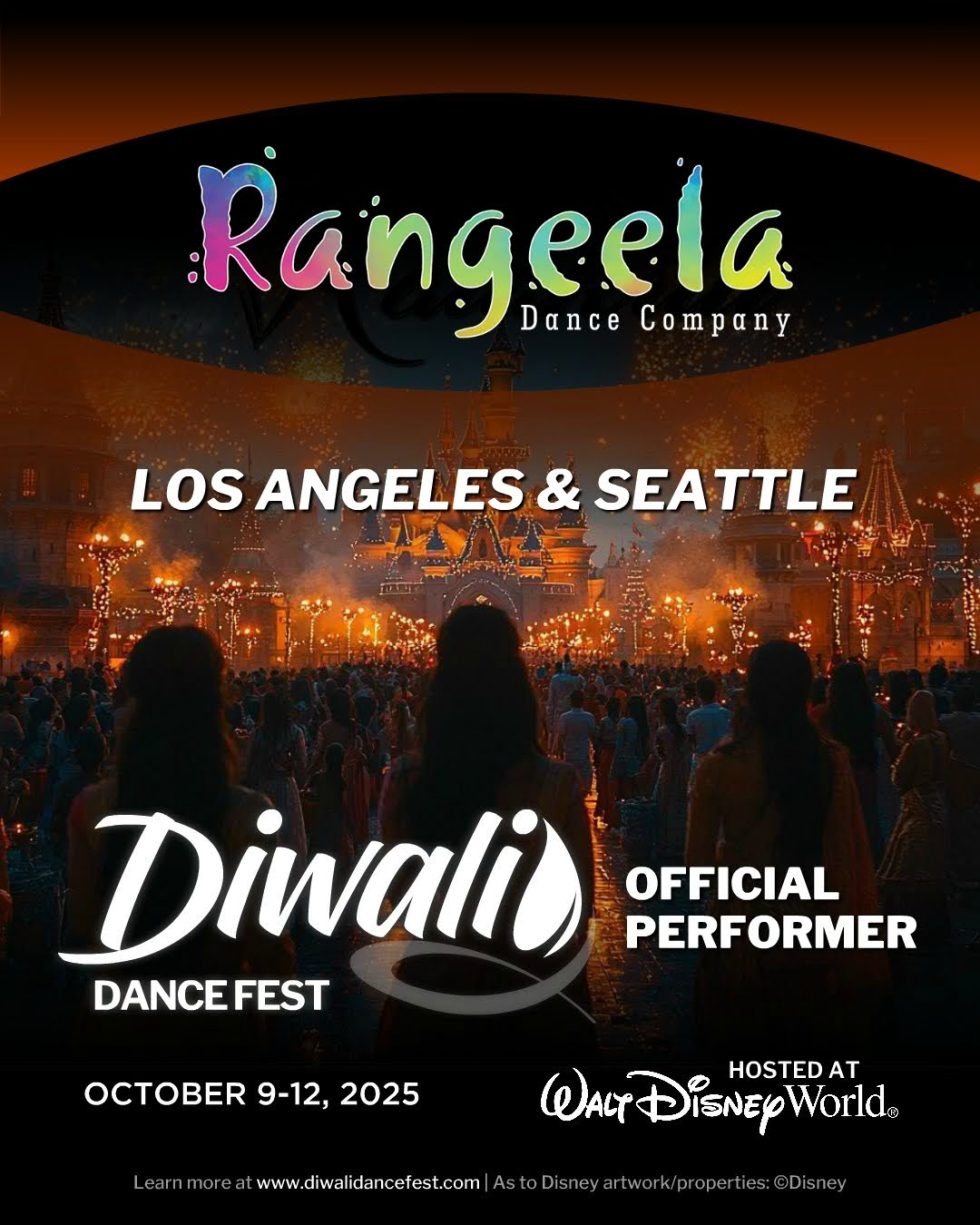 Rangeela Dance Company to Make Its Disney World Debut at Diwali Dance ...